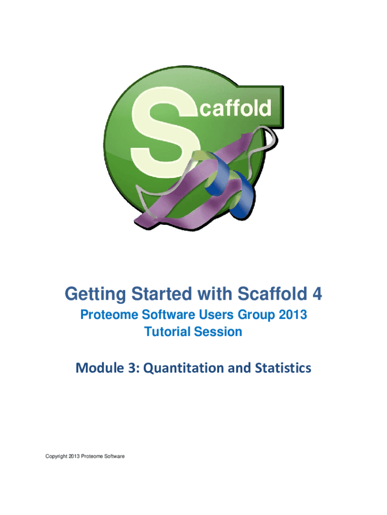 Fillable Online Getting Started with Scaffold: A Primer for Viewer ...