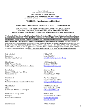 Fillable Online CA State Water Resources Control Board - Sacramento Fax Email Print - pdfFiller