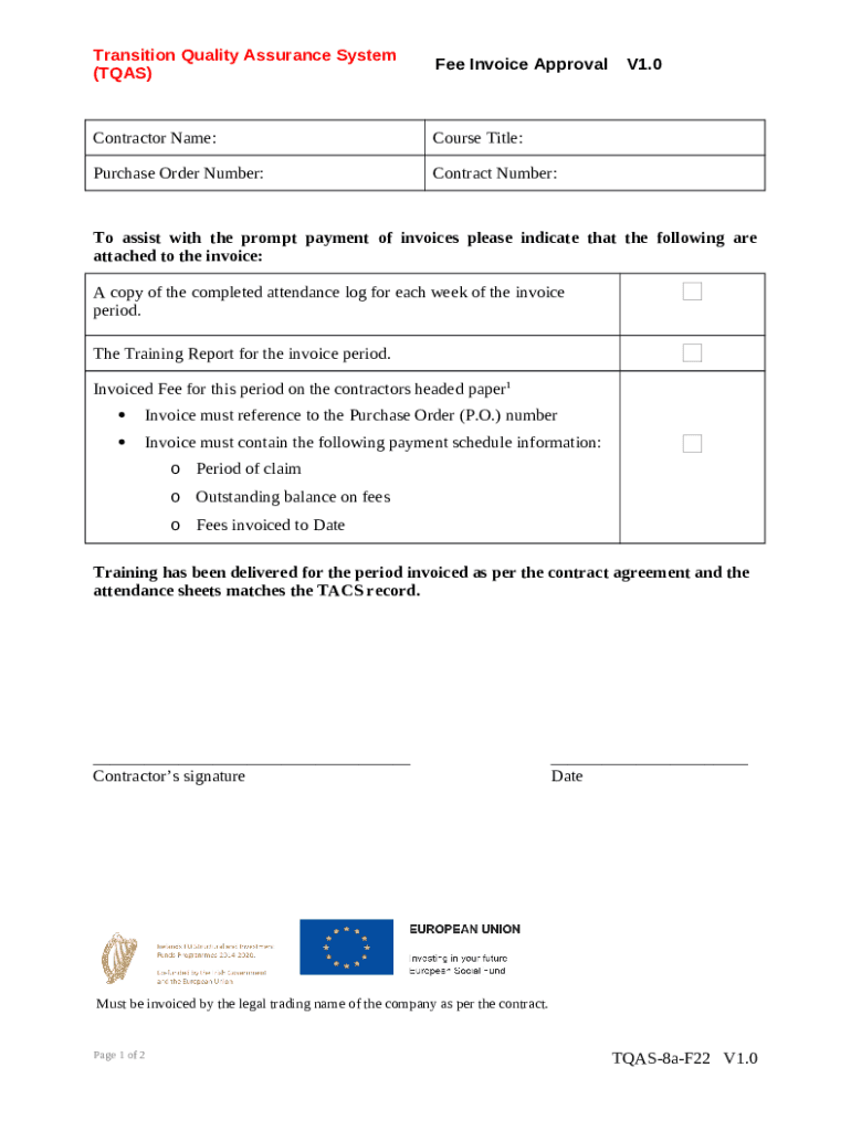 To assist with the prompt payment of invoices please indicate that the ...