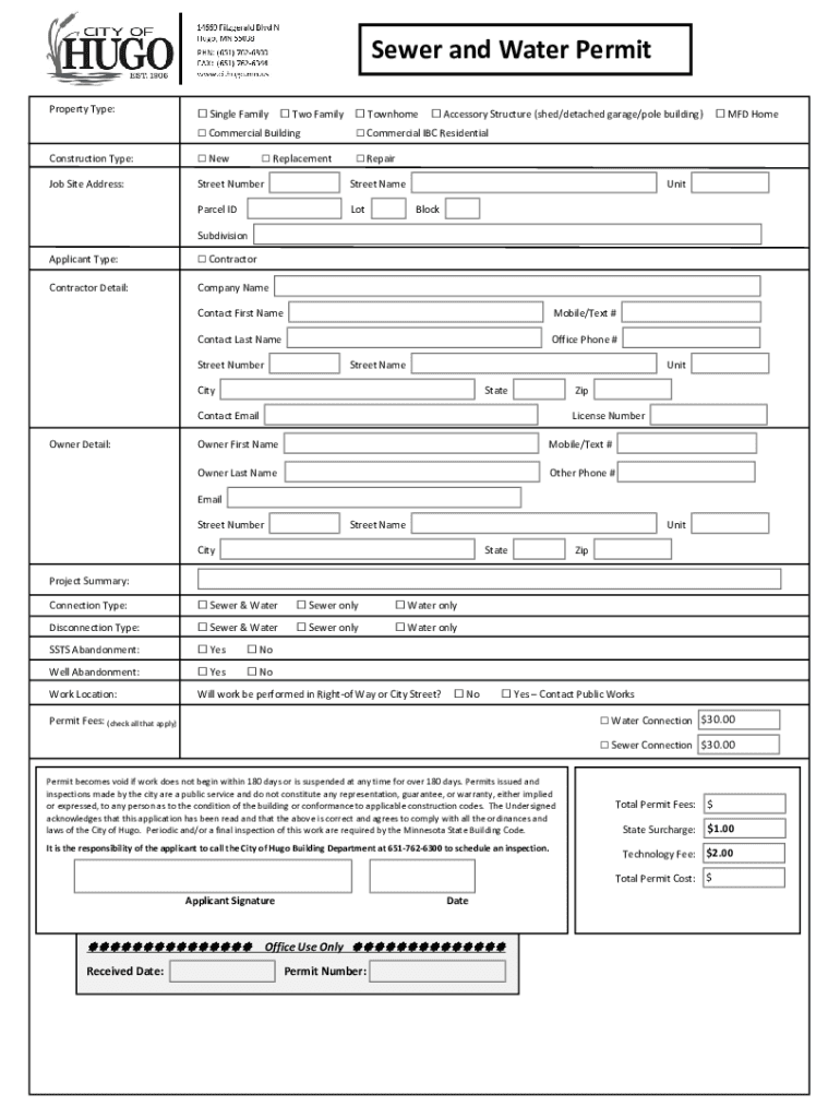 Fillable Online Understanding the Different Types of Building Permits ...