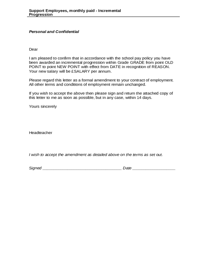 Ination Note on the Application of Incremental Skips ... Doc Template | pdfFiller