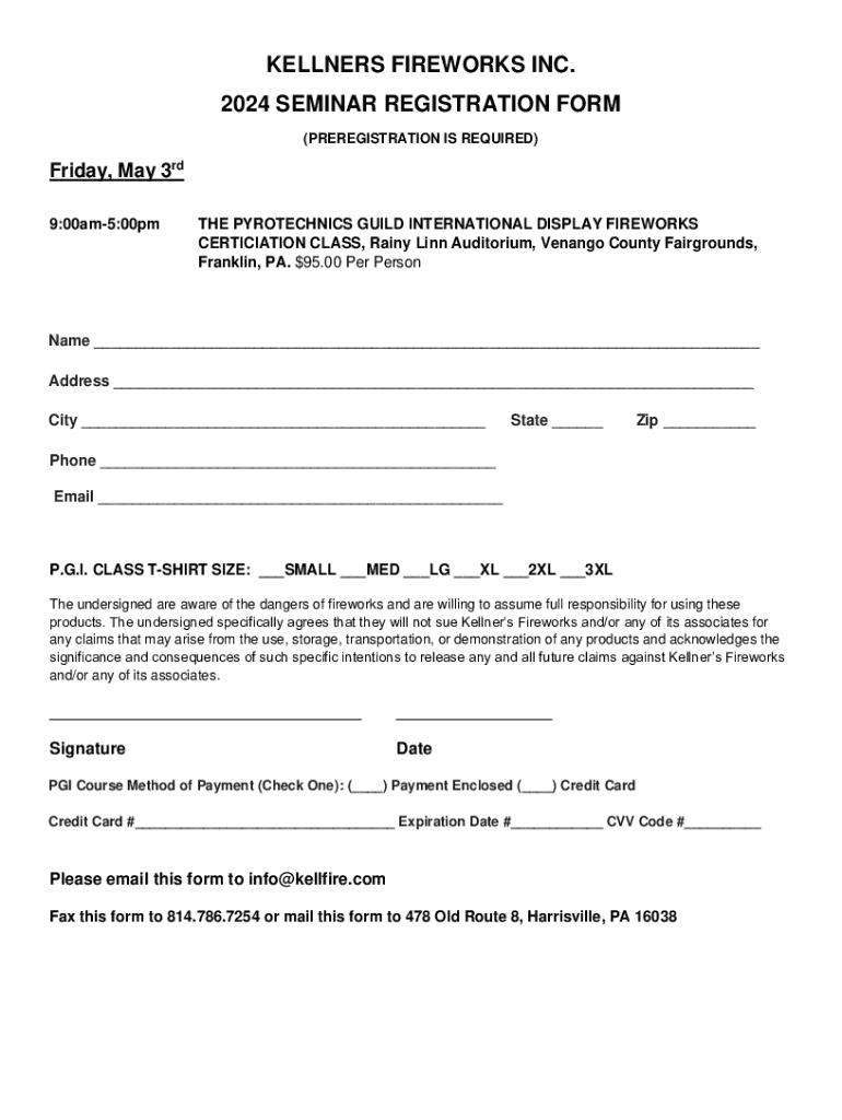 Fillable Online Johnson Application for Fireworks Permit Fax Email ...