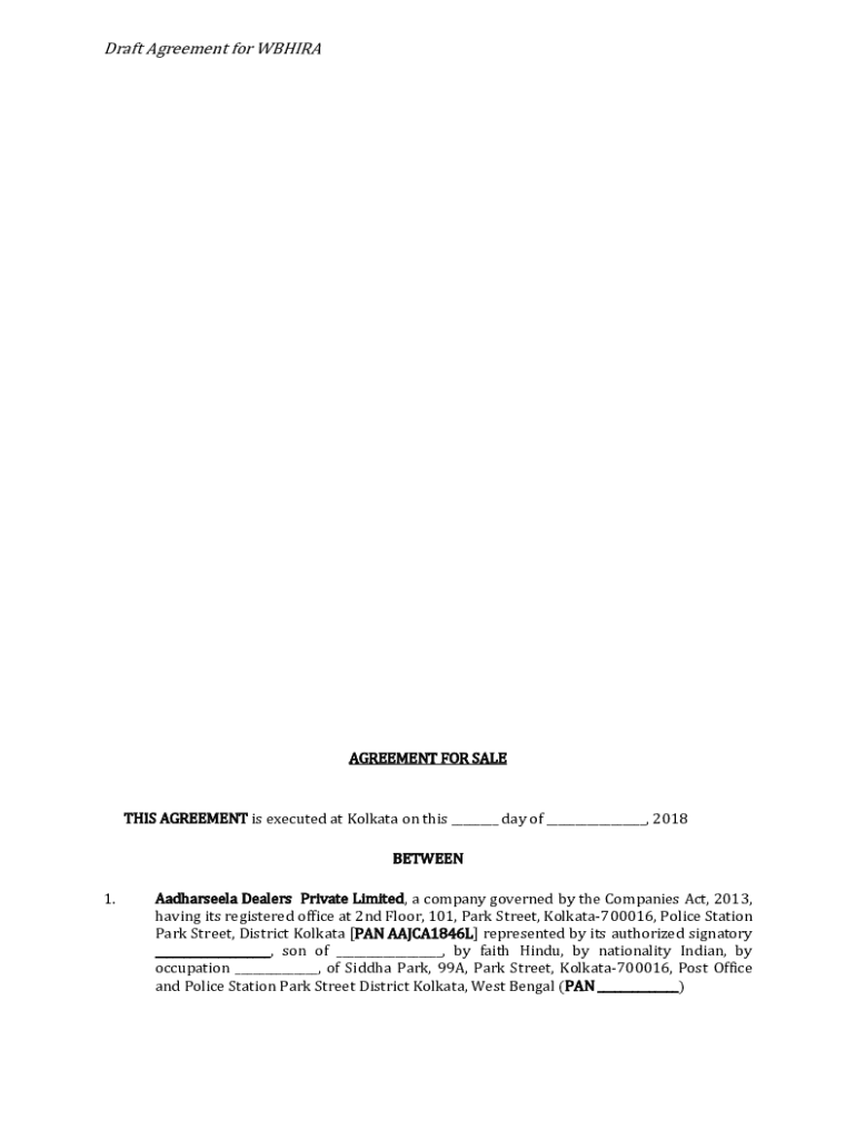 Fillable Online Draft Agreement for WBHIRA Fax Email Print - pdfFiller