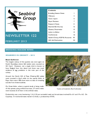 Fillable Online The Seabird Group - Seabird Group Fax Email Print ...