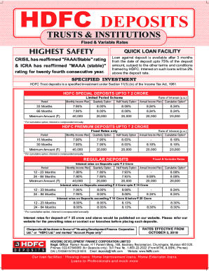 Fillable Online HDFC-Ltd-Recurring-Deposits-Plan-Form Fax Email Print ...