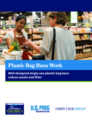 Fillable Online Analysis finds bag bans effective at reducing plastic ...