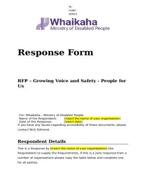 Response . procurement - GM-RFx RFQ Lite Template.docx Doc Template ...