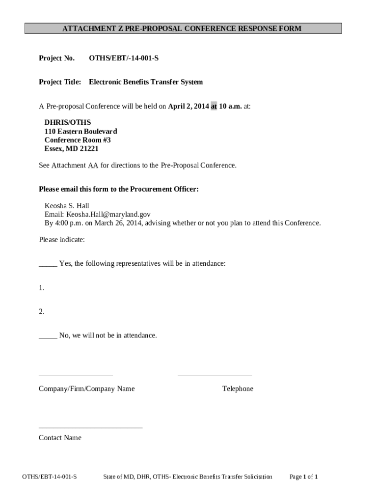 Electronic Benefits Transfer System - Maryland Department of ... Doc ...