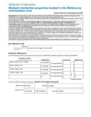 Fillable Online Statement of information Template Fax Email Print ...