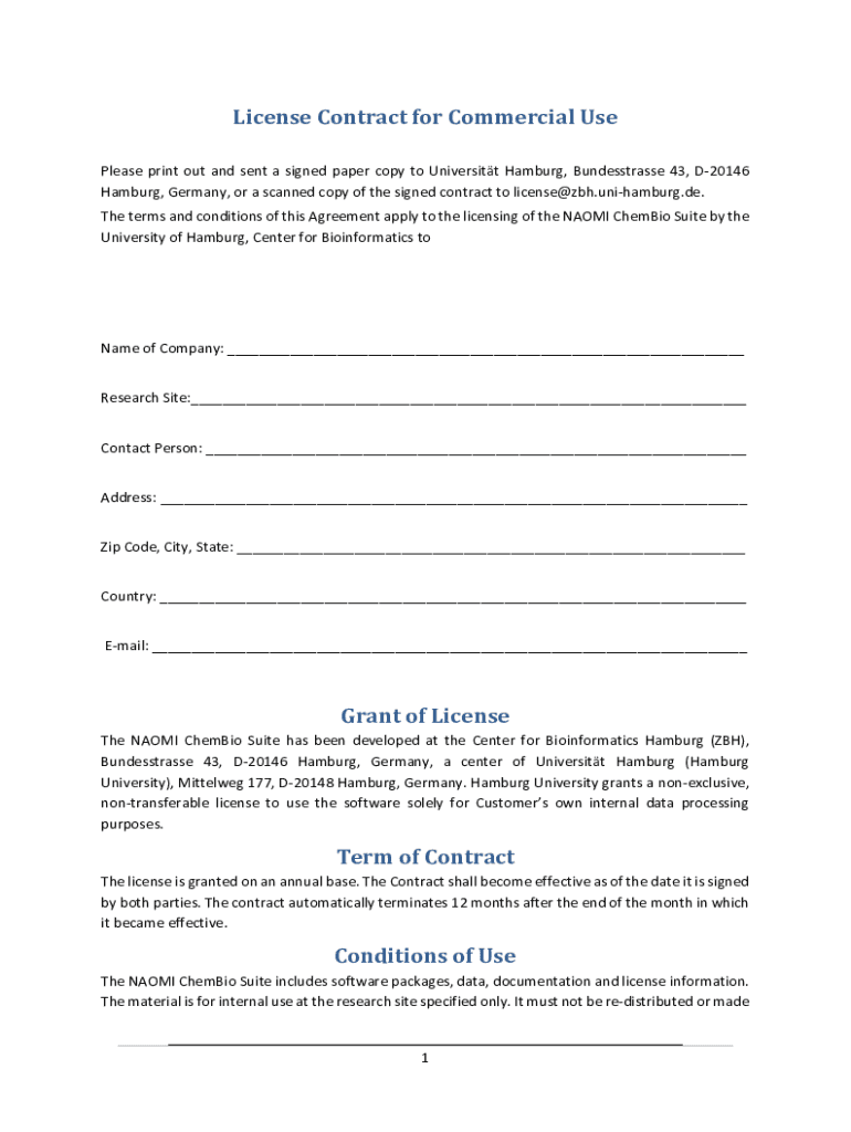 Fillable Online License Agreement for Academic Use (Electronic Version) Fax Email Print - pdfFiller