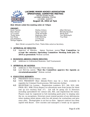 ROTARY BOARD ROOM Doc Template | pdfFiller