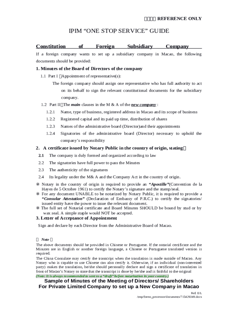 IPIM's 'One-stop' business services help Macao enterprises ... Doc ...