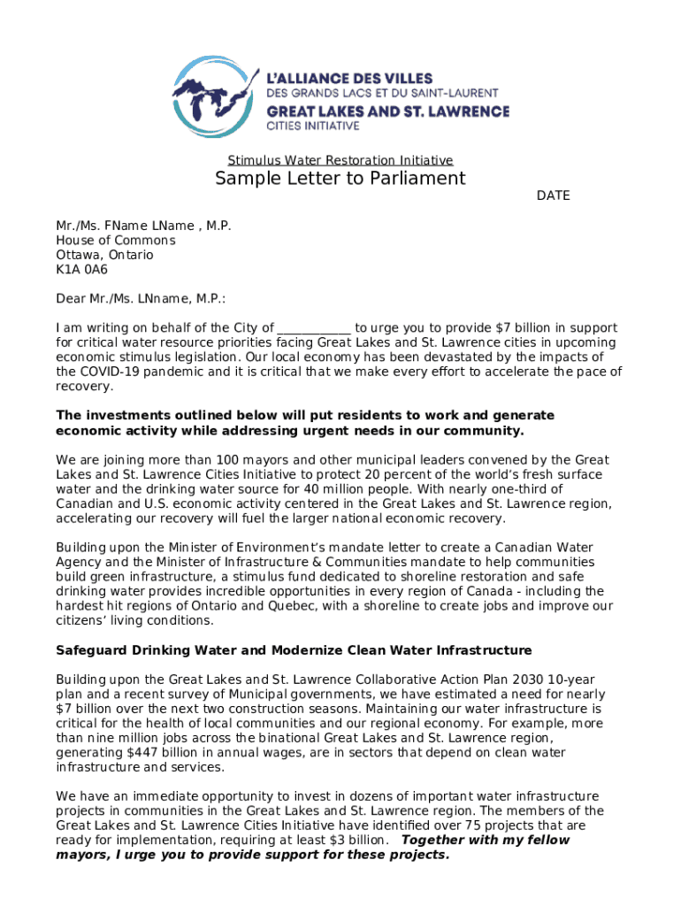 Download our sample letter Doc Template | pdfFiller