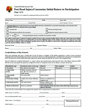 Fillable Online Athlete-Forms-concussion-heat.pdf Fax Email Print ...