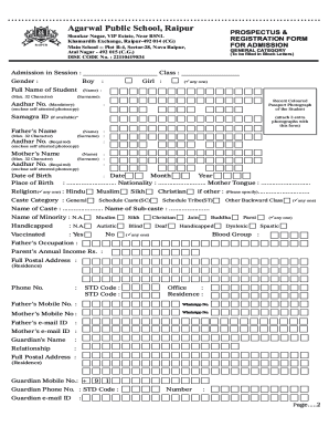 Fillable Online APS NR-Prospectus.cdr Fax Email Print - pdfFiller
