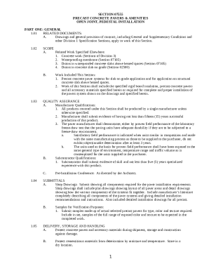 STANDARD HIGHWAY SPECIFICATIONS VOLUME II of II Doc Template | pdfFiller
