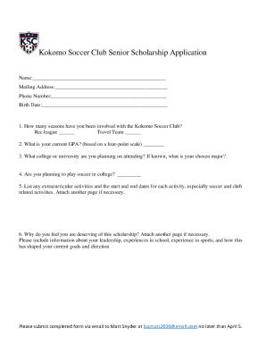 Fillable Online senior-scholarship-form-for-ksc.pdf Fax Email Print ...