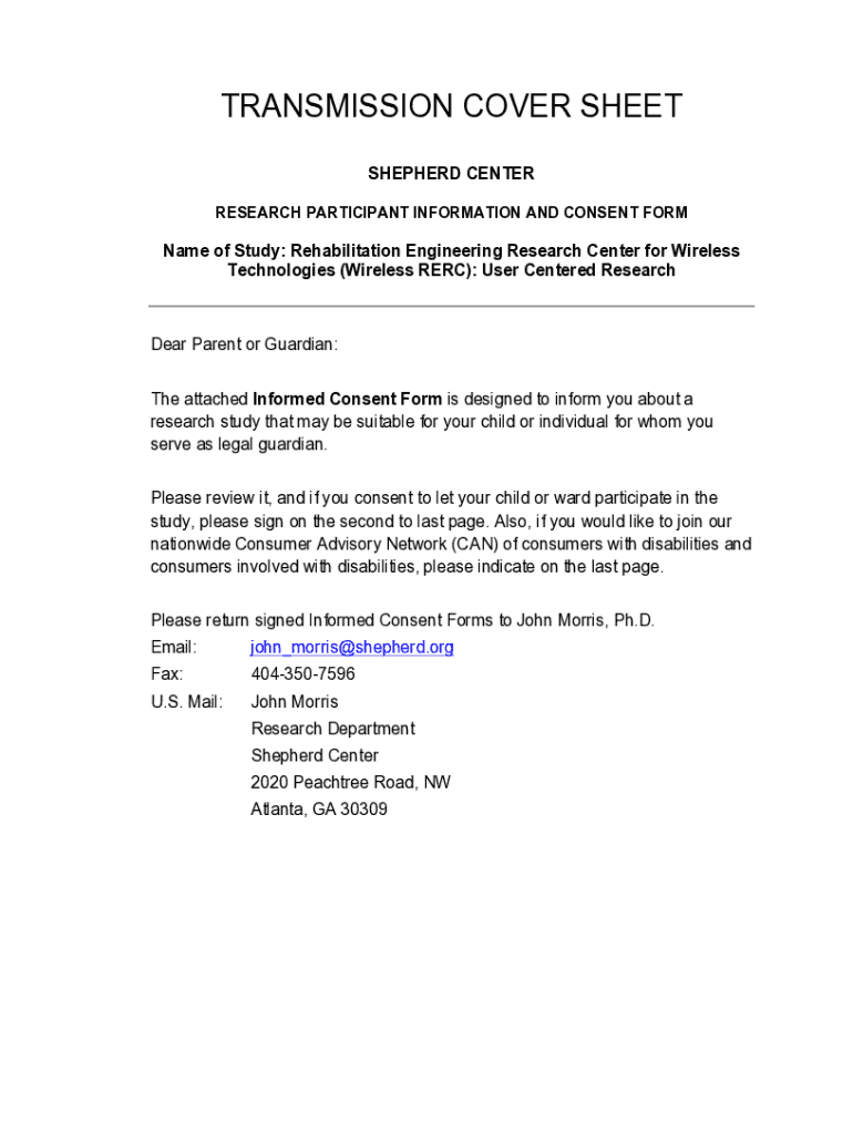 Fillable Online TRANSMISSION COVER SHEET Fax Email Print - pdfFiller