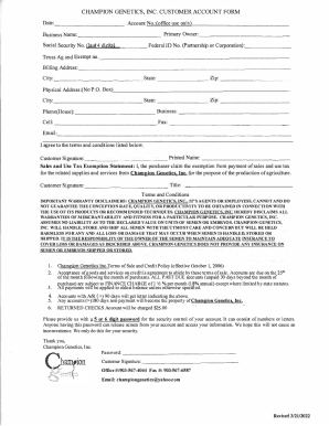 Fillable Online NEW ACCT FORM.pdf Fax Email Print - pdfFiller