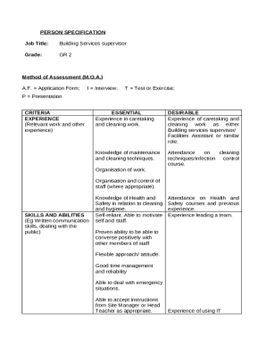Supervised Experience Documentation ( ... Doc Template | pdfFiller