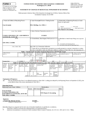 The sale reported on this 4 was effected pursuant to a Rule 10b5-1 ...