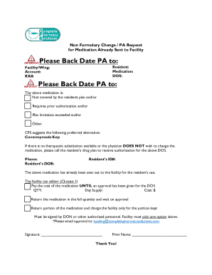 Fillable Online Prior authorization and non-formulary drugs Fax Email ...