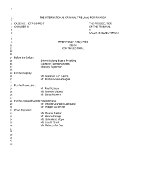 Solomy Balungi Bossa, Presiding Doc Template | pdfFiller