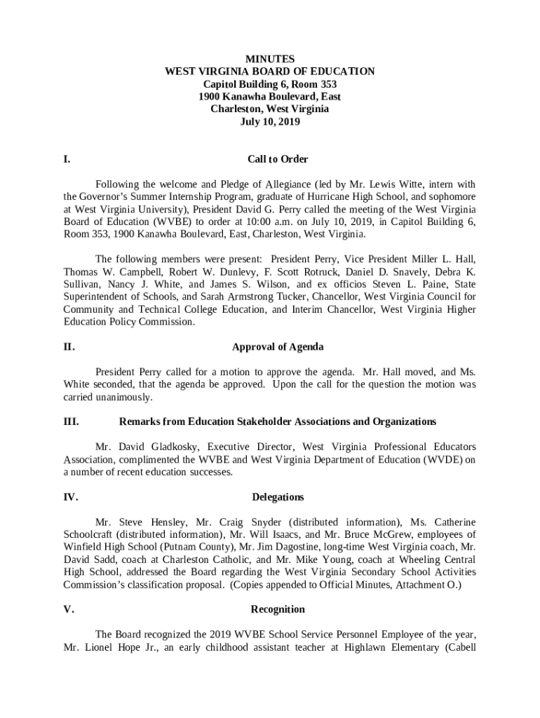 Following the welcome and Pledge of Allegiance (led by Mr Doc Template | pdfFiller