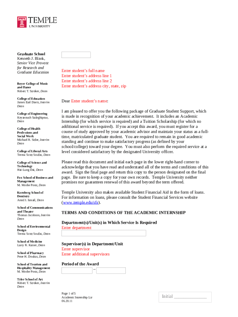 Enter students address line 2 Doc Template | pdfFiller