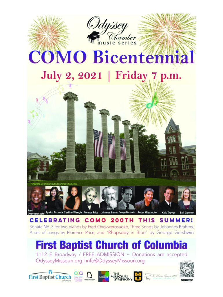 Fillable Online Acknowledgement - ODYSSEY CHAMBER MUSIC SERIES Fax Email Print - pdfFiller