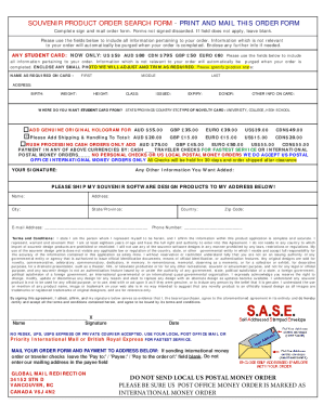Fillable Online STUDENT CARD ORDER FORM Fax Email Print - pdfFiller