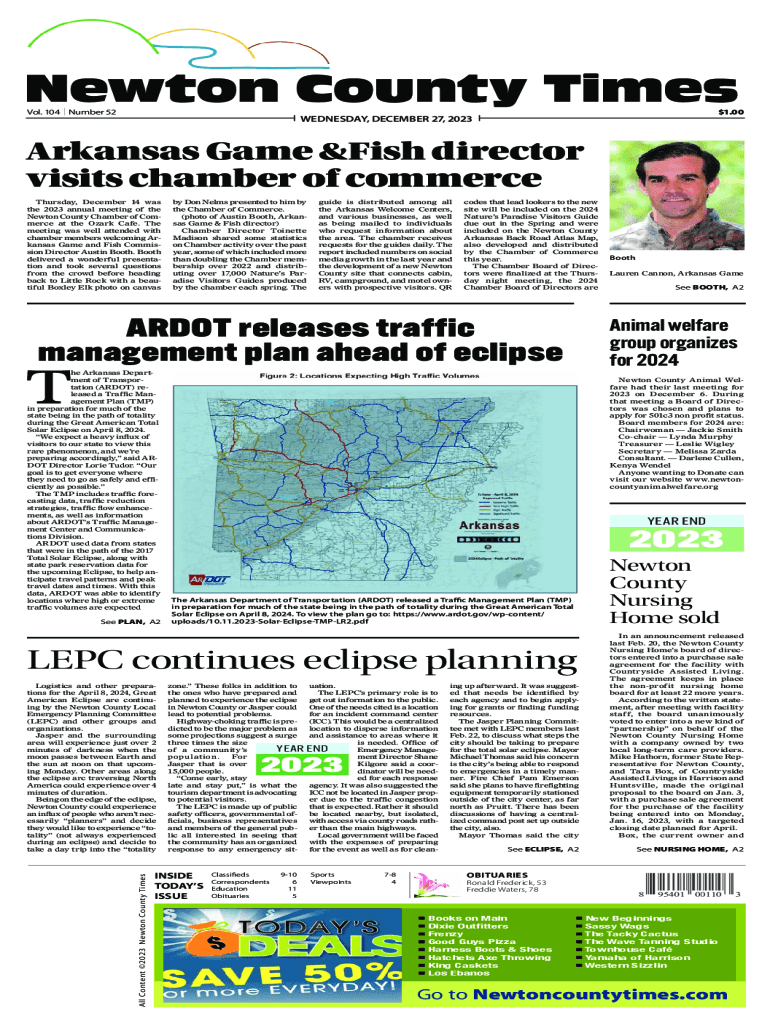 Fillable Online LEPC continues eclipse planning Fax Email Print - pdfFiller