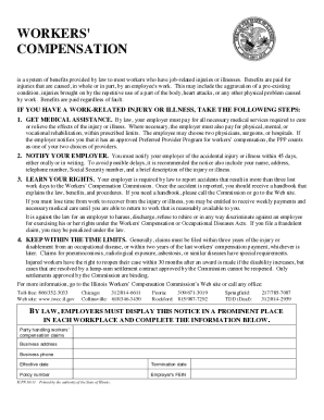 Completable En línea Free Illinois Workers' Compensation Labor Law ...