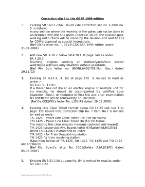 Correction Slips to Doc Template | pdfFiller