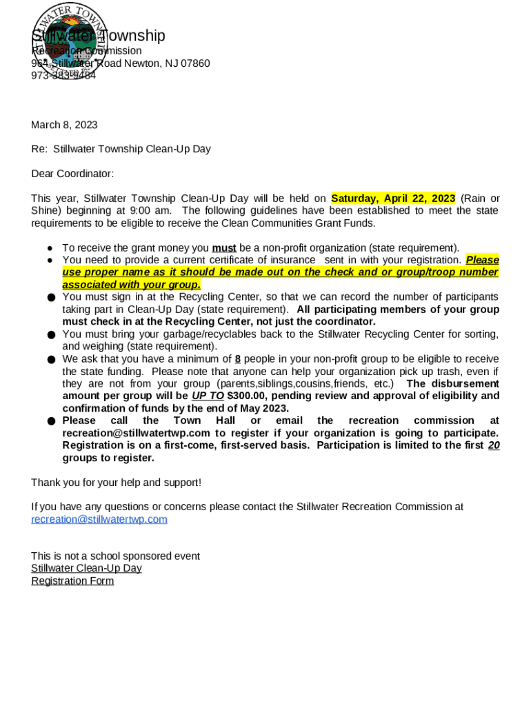 Stillwater Township MN Doc Template | pdfFiller