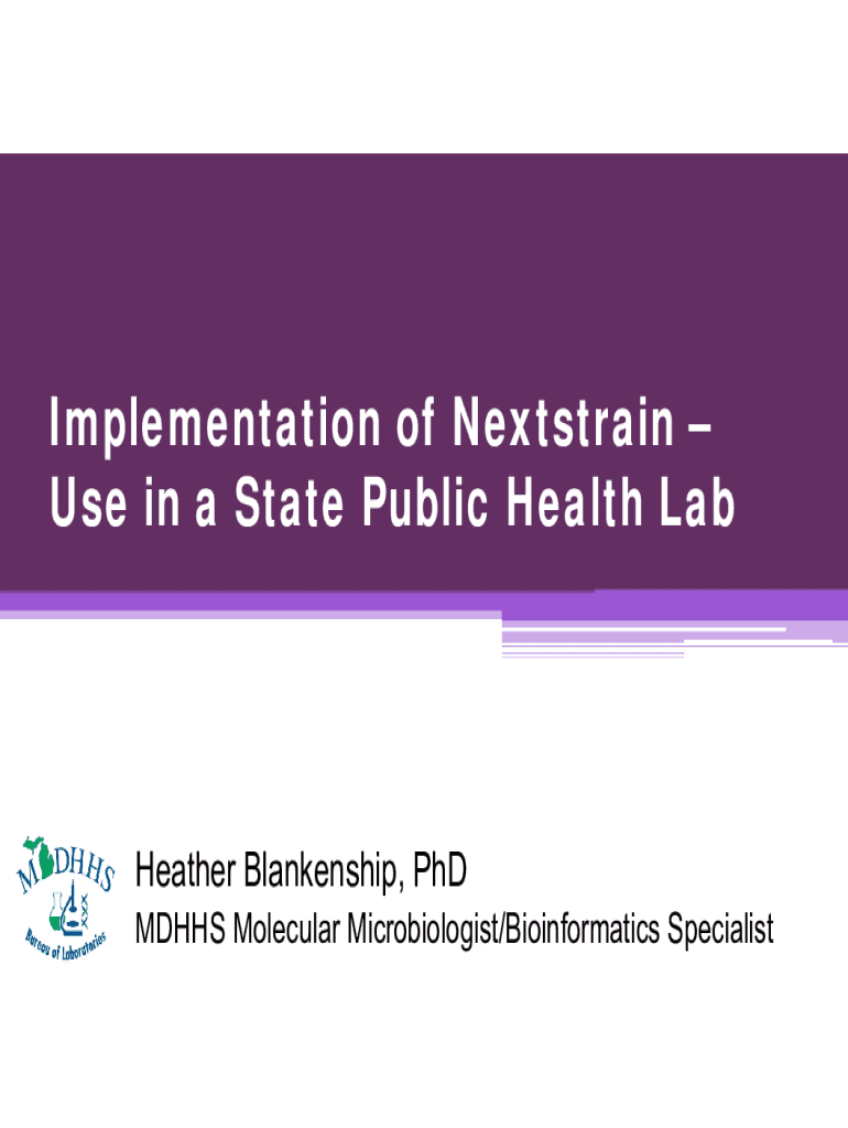 Fillable Online Nextstrain: real-time tracking of pathogen evolution - PMC Fax Email Print ...