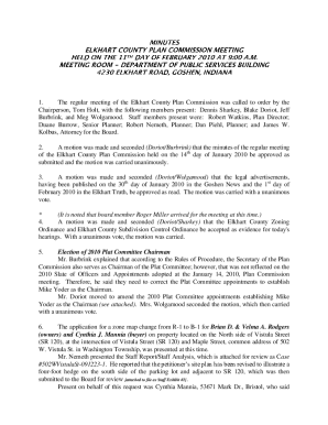 Fillable Online Chairperson, Tom Holt, with the following members ...