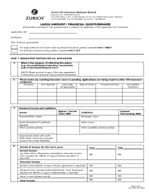Fillable Online LARGE CASE ANNUITY QUESTIONNAIRE FOR ... Fax Email ...
