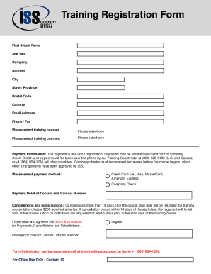 Fillable Online 2018-2019 Training Course Catalog. Training is ...