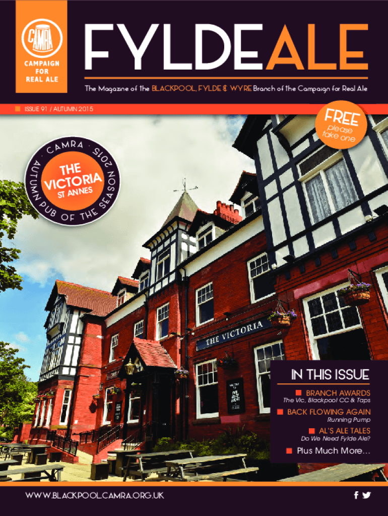 Fillable Online blackpool camra org Fylde Ale OnlineThe magazine of the ...