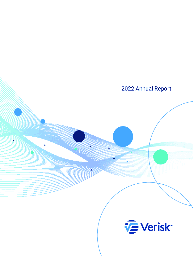Fillable Online Verisk Publishes Annual Report Fax Email Print - pdfFiller