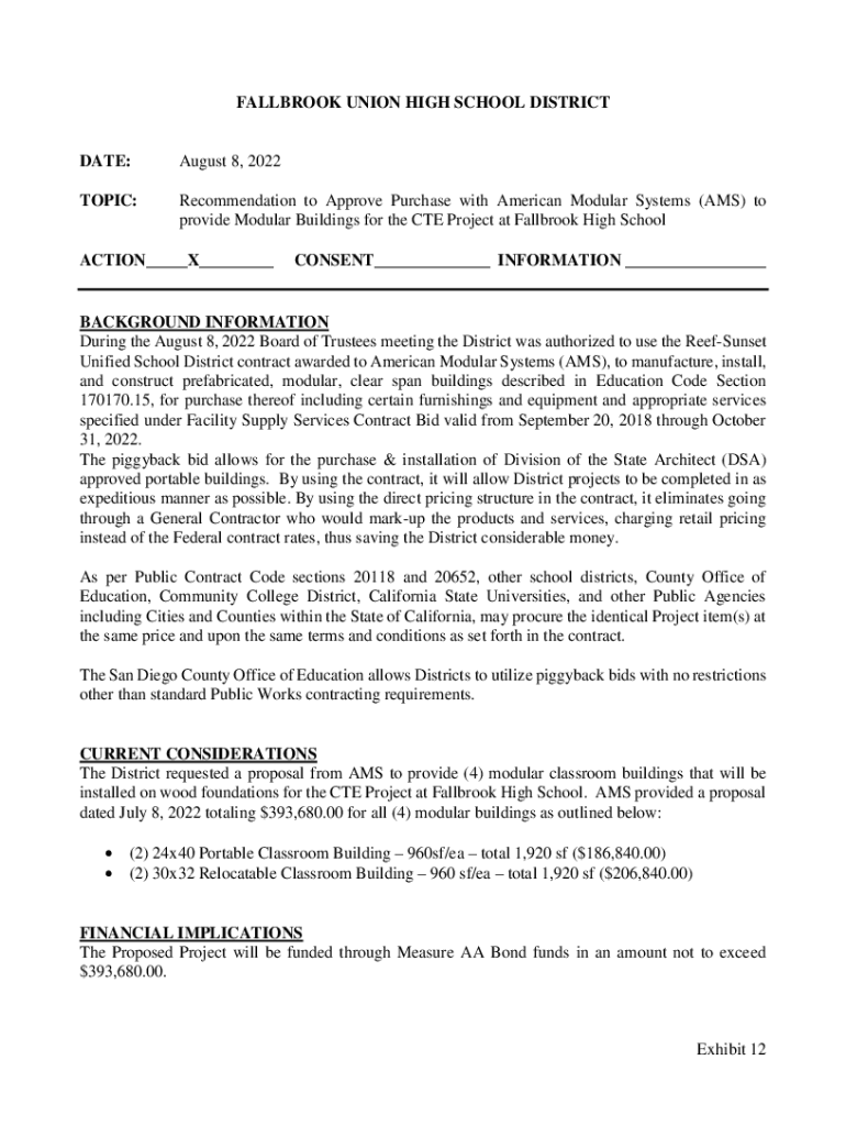 Fillable Online American Modular Systems - Modular Schools, Classrooms ... Fax Email Print ...