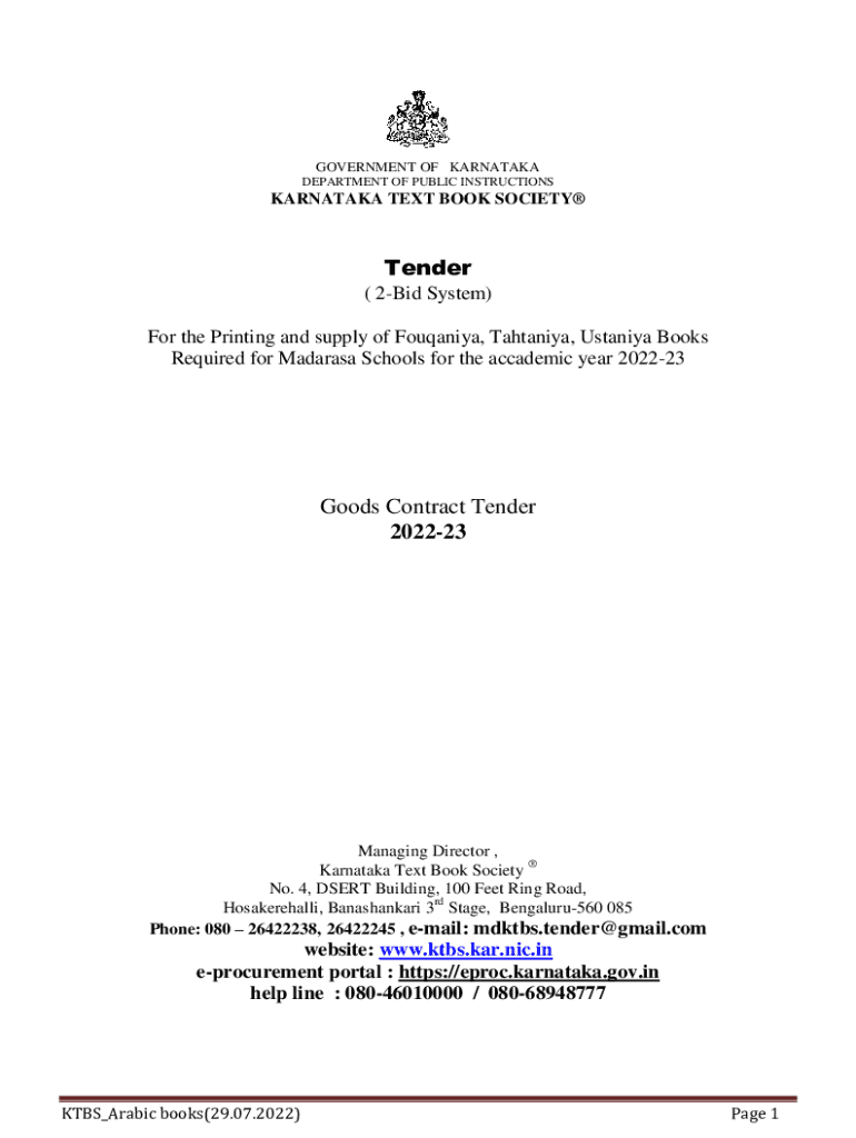 Fillable Online - Office-tenders - school education Fax Email Print ...