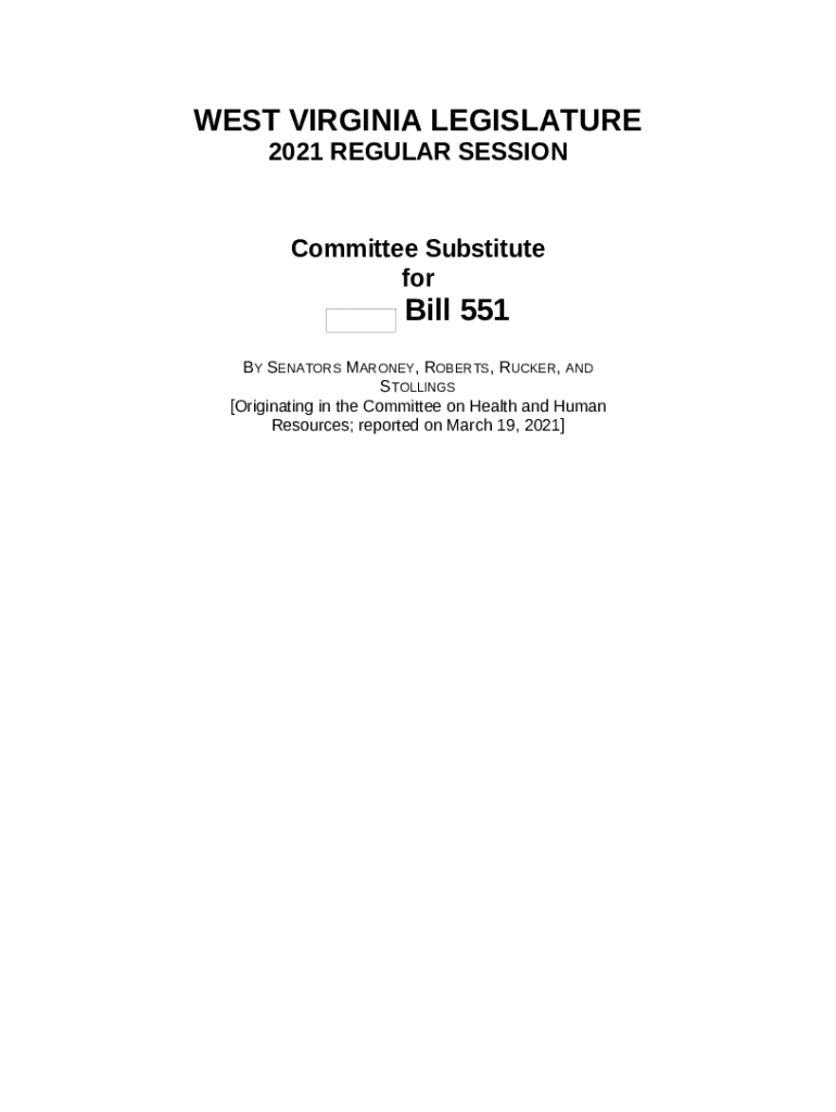 Senate Bill 12 History Doc Template | pdfFiller