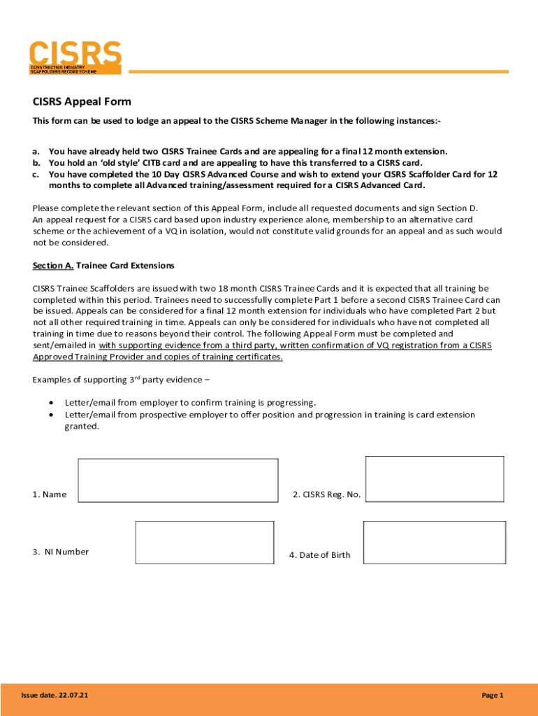 Fillable Online cisrs org Fillable Online Return to Work Form for ...
