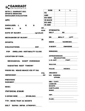 Fillable Online Return to sport criteria following upper extremity ...
