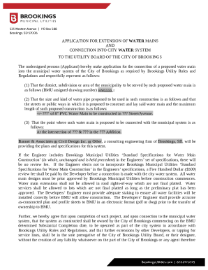 Utility Application for Service Extension.docx Doc Template | pdfFiller