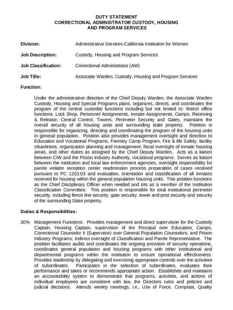 Career PathsNevada Department of Corrections Doc Template | pdfFiller