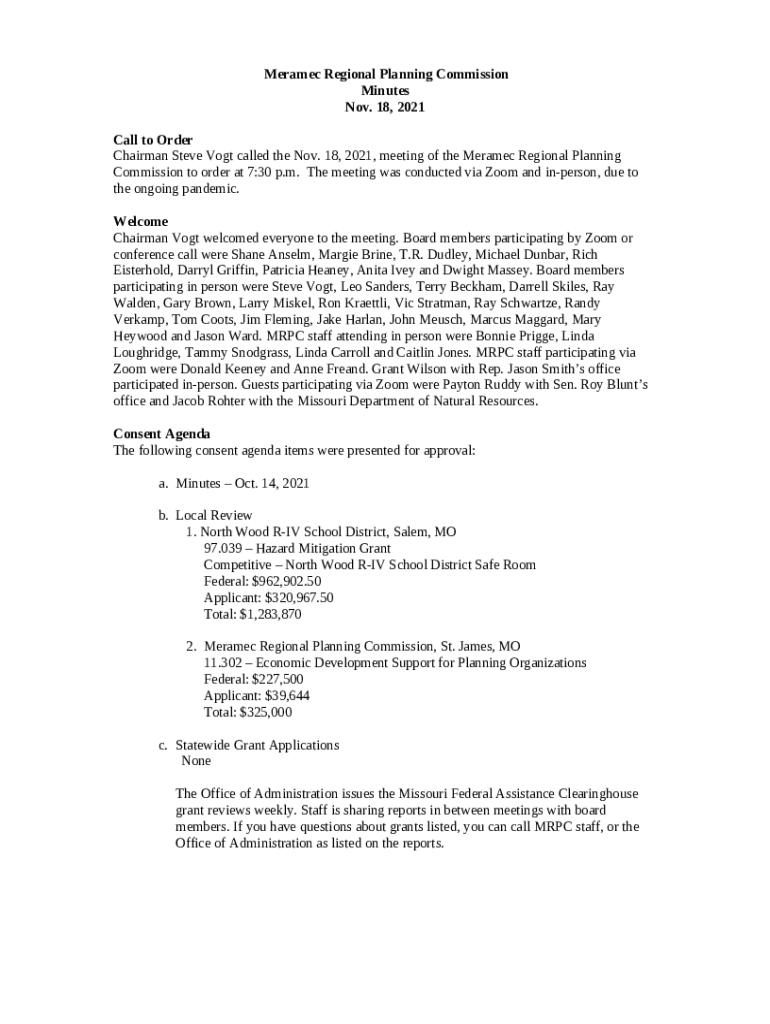 MRPC board hears about MRPC opioid initiativesNews Doc Template | pdfFiller