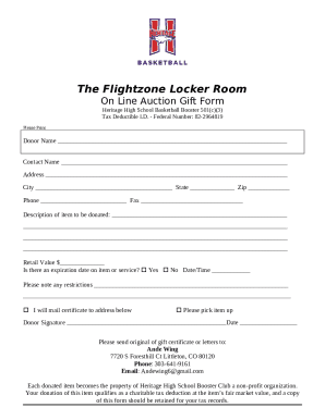 Heritage High School Athletic Booster Club - Athletic Boosters Doc ...